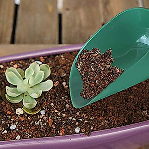 Multi-Function Plastic Garden Soil Scoop Gardening Shovels, Gardening Portable Scoop Agricultural Hanging Shovel PP Cultivation Digging Garden Accessories