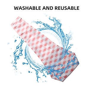 WANHAI Chicken Diaper for Pet Duck Goose or Hens Nappy Poultry Clothes with Bow-Knot,Washable Reusable and Adjustable, Pink-white