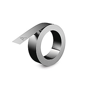 Dymo Rhino M1011 12 mm x 6.4 m Embosser Labels Non-Adhesive - Stainless Steel