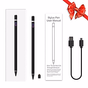 Stylus Pen for iPad, Pencil Styluses for iPad 9/8/7/6/5/4/3/2 Generation Air 4/3/2/1 Mini 6/5/4/3/2/1 iPad Pro 12.9/11/10.5/9.7 Alternative Drawing Smart Stylist for Touch Screens Digital Tablet Pens
