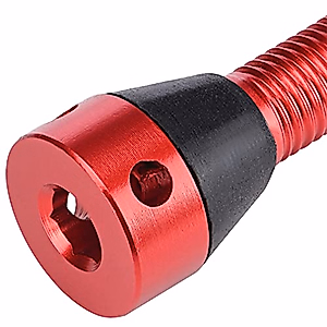 Tubeless Value Stems 40mm LITEONE Premium No Leak Tubeless Presta Valve Stems Kits with Integrated Value Core Remover Tool and Valve Stem Caps Fit Most Bicycle Tubeless Rims Pair Red