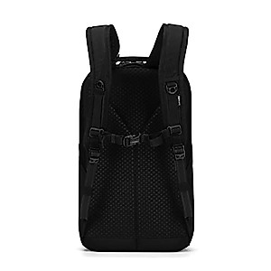 Pacsafe Vibe 20L Security & Anti-Theft Daypack - Slash Proof & Lockable, Black