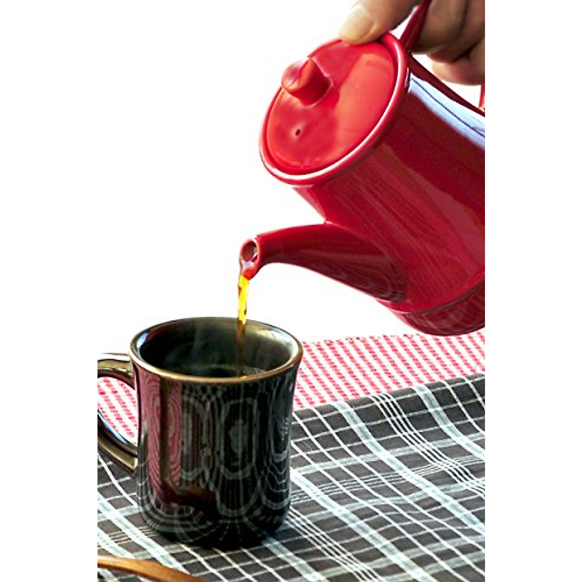 Serec DCP-60 Coffee Dripper and Pot, Red, 1 Pair