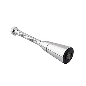 Generic 2pcs Utility Sink Faucet Shower Faucet Flexible Faucet Extension Faucet Nozzle Extender Bathtub Faucet Extender Faucet Extension Adapter Aerator Tap Household Filter