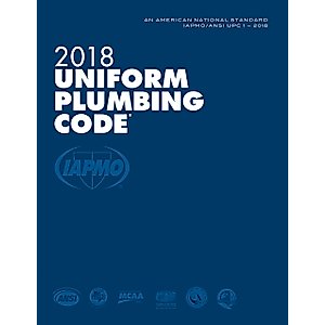 2018 Uniform Plumbing Code with Tabs