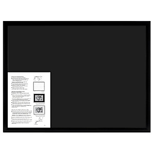 MCS Frame for Puzzles, Black, 20 x 27 in or smaller