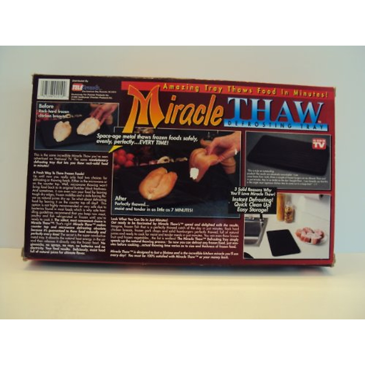The Original Miracle Thaw Defrosting Tray