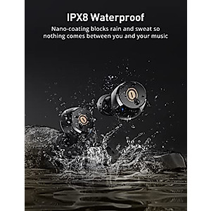 Gsoemon Bluetooth Earbuds, Wireless Earbuds Qualcomm aptX Lightweight Mini Earphones, IPX8 Waterproof Wireless Headphones for Kids Woman in-Ear Bass Stereo Headphones 36 Hours Playtime