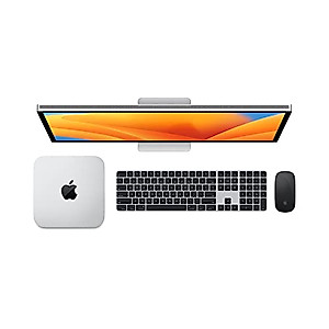 2023 Apple Mac with Apple M2 Chip with 8-core CPU (8GB RAM, 256GB SSD Storage) (QWERTY English) Silver (Renewed)