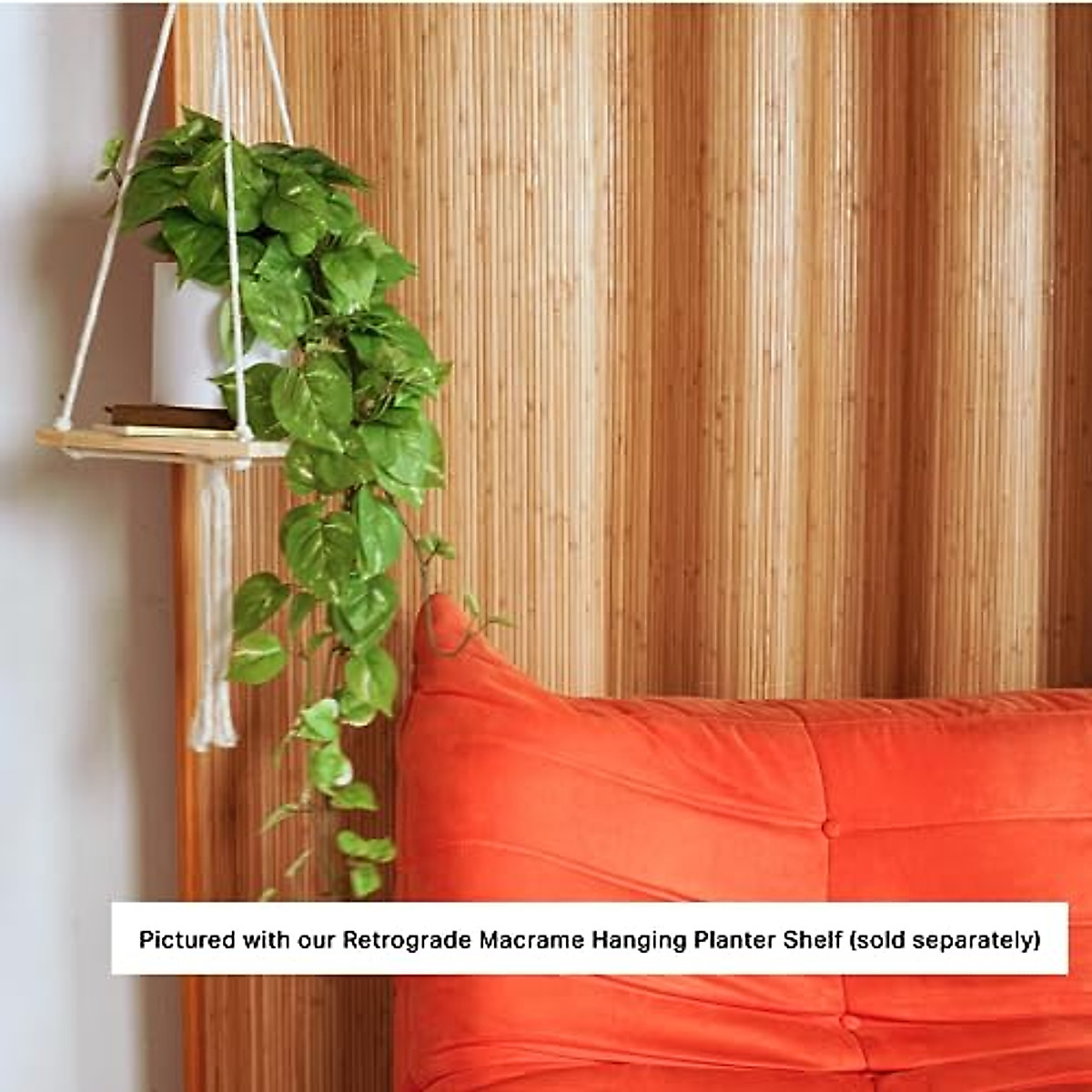 Retrograde 32" Realistic Fake Pothos Ivy Plant Silk Artificial Plant Large (Light Green)