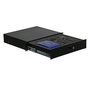 Odyssey ADFRD02 2U Rack Drawer with Diced Foam