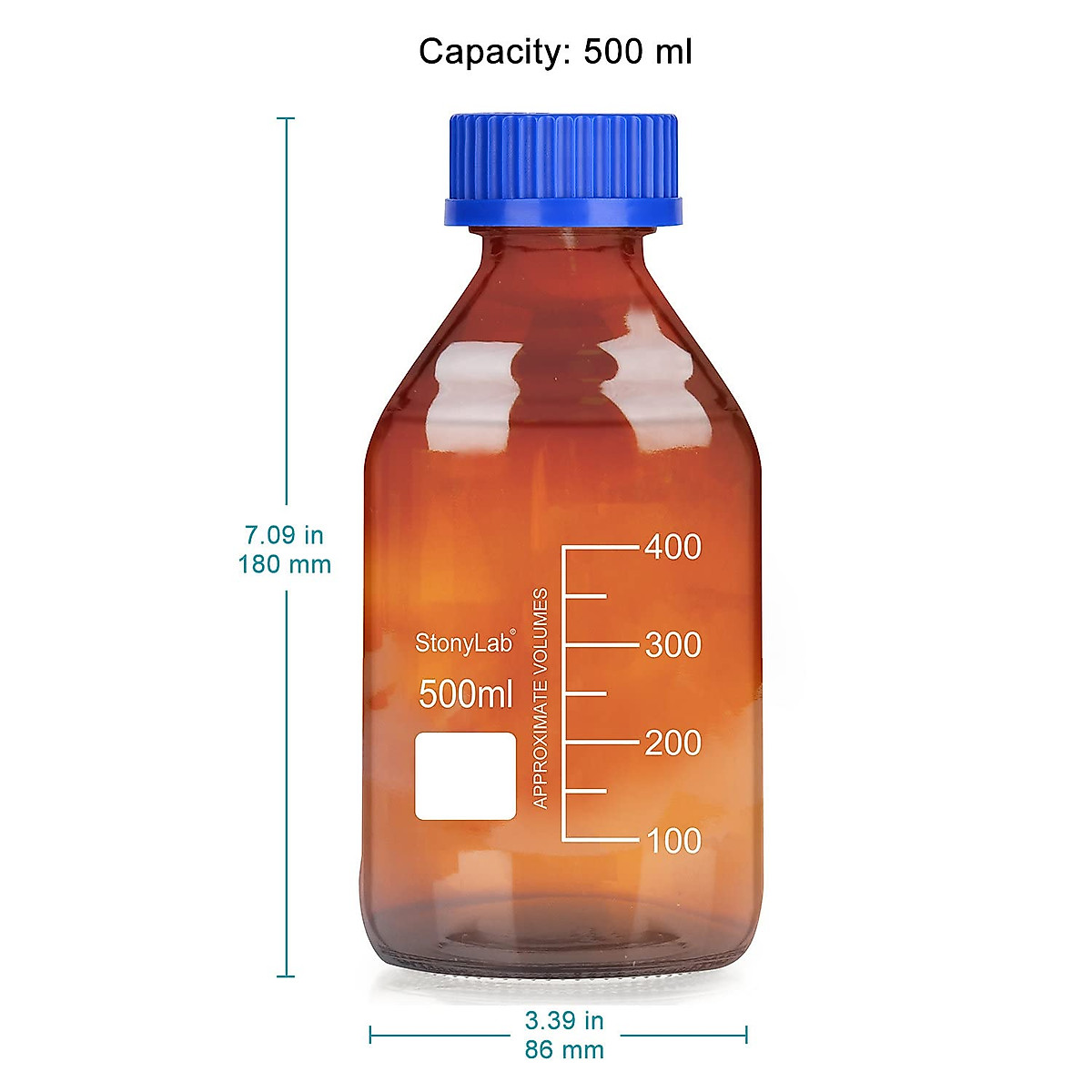 stonylab US-LG-StorageBottles-ZG-500ml
