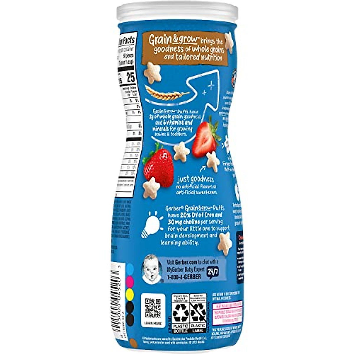 Gerber Graduates Puffs (Strawberry Apple)