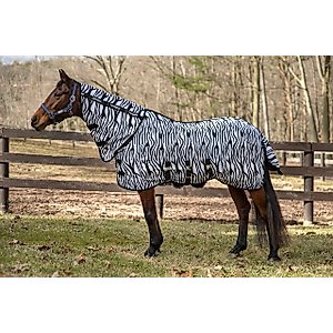 TuffRider Comfy Plus Combo Fly Sheet 72 Zebra