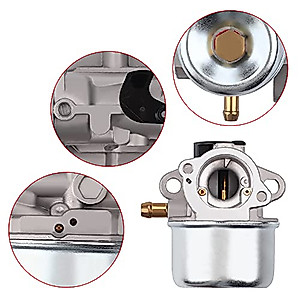 Panari 497314 799868 Carburetor for Briggs & Stratton 14111 498170 497314 497586 498254 498255 498966 Craftsman 625 6150 Engine with 491588s Filter