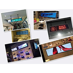 DHL/UPS for 24 inch 1920 * 360 Ultra Wide Stretched Bar LCD Advertising Display ， Ultra Stretched bar LCD Display Kits Outline Size 612.7(W)×132.1(H) mm