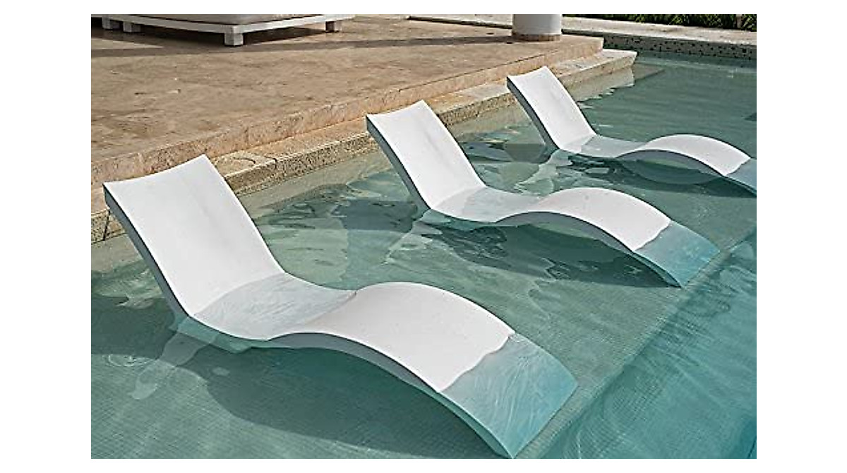Ledge Lounger Signature Chaise Deep Set for Pool & Sun Shelf