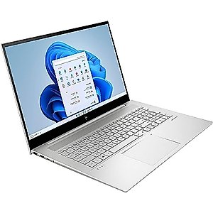 HP Envy 17.3" FHD (1920x1080) IPS Touchscreen Laptop | Intel i7-1195G7 4-Core | Intel Iris Xe Graphics | Backlit Keyboard | Fingerprint | Thunderbolt 4 | Wi-Fi 6 | 32GB DDR4 1TB SSD | Win10 Home