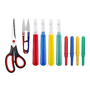 Sewing Seam Ripper Tool 7PCS, 2 Big and 3 Small Handy Stitch Ripper Sewing Tools with 2 Scissors for Sewing Crafting Thread Removin