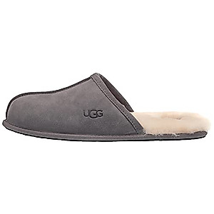 UGG Mens Scuff Slipper, Dark Grey, 11 US