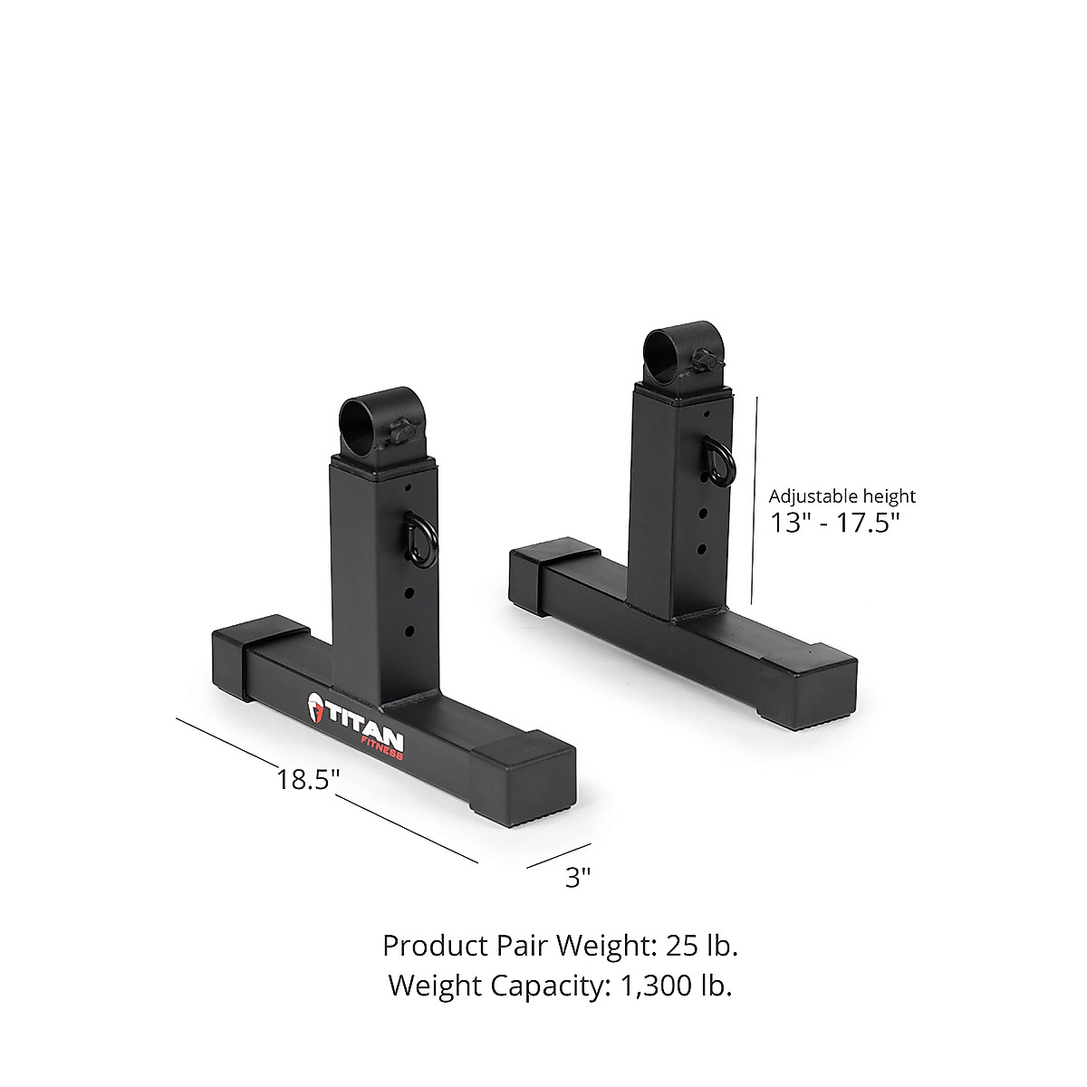 Titan Fitness Deadlift Pulling Blocks | Pair