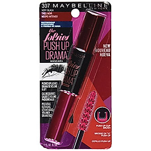 Maybelline The Falsies Push Up Drama Waterproof Mascara, Very Black, 0.32 fl. oz.