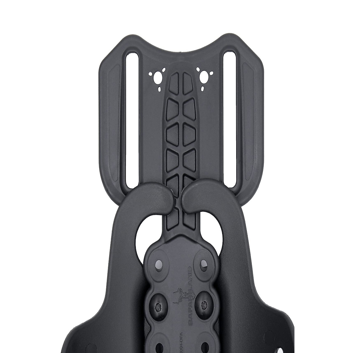 SAFARILAND Drop Flex Adapter with Single Strap Leg Shroud for Gun Holsters, Assembly Polymer