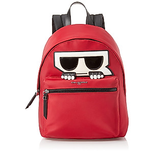 Karl Lagerfeld Paris Amour Small Backpack, Classic RED