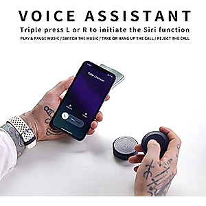 Unigear Bombing Ski Helmet Speakers - True Wireless Stereo Snowboarding Headphones with HDR Audio Technology, Drop-in Headphones Compatible with Any Audio Ready Ski or Snowboard Helmet, Bluetooth 5.0