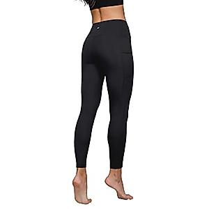 Yogalicious Lux High Waist Side Pocket Ankle Legging - Black - Small