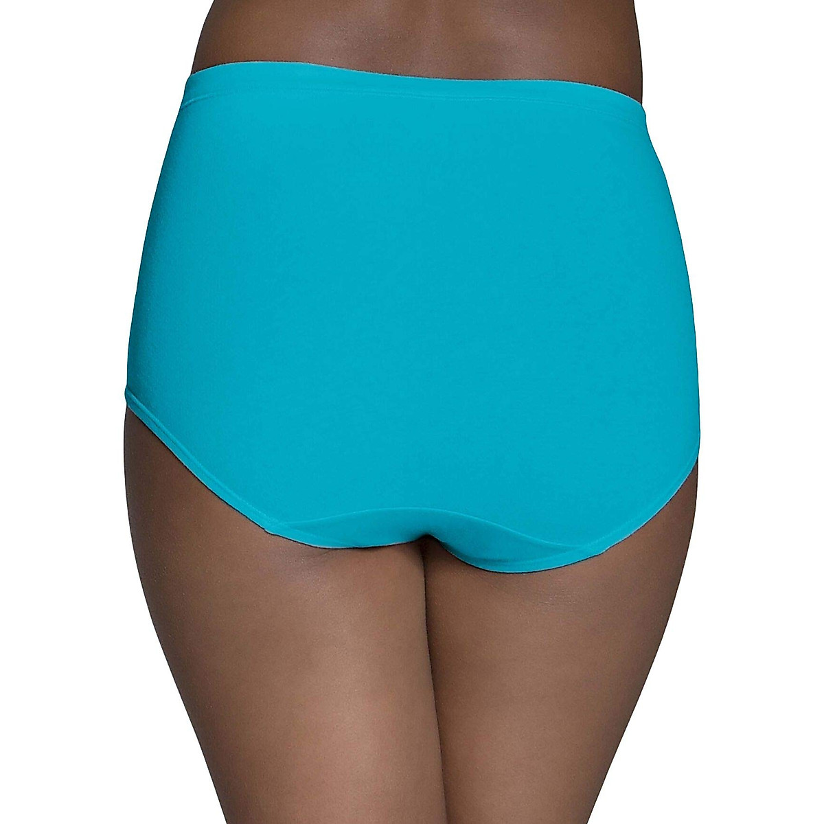 Fruit of the Loom womens Breathable Underwear, Regular, Brief - Cotton Mesh - 6 Pack Assorted Colors, 8 US