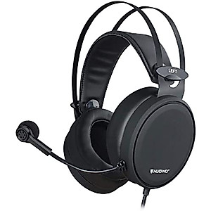 NUBWO Gaming headsets PS4 N7 Stereo Xbox one Headset Wired PC Gaming Headphones with Noise Canceling Mic , Over Ear Gaming Headphones for PC/MAC/PS4/PS5/Switch/Xbox one (Adapter Not Included)