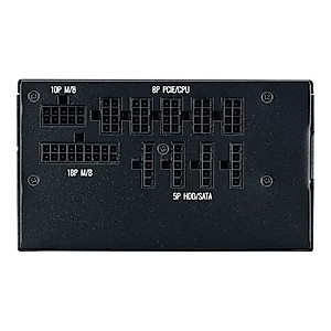 Cooler Master MWE Gold 750 V2 Full Modular, 750W, 80+ Gold Efficiency, GPU Support RTX 4070 Super, 2 EPS Connectors, 120mm HDB Fan, Semi-fanless, 5-Year