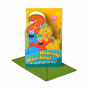 American Greetings 2nd Birthday Card (Sesame Street)