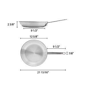 Thunder Group 12 Inch Aluminum Fry Pan
