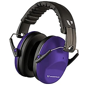 Vanderfields Hearing Protection Headphones 20dB Noise Reduction, Noise Cancelling Ear Muffs for Adults-Passive Ear Protection for Shooting Range, Fireworks, Construction, Lawn Mowing Safety Ear Muffs