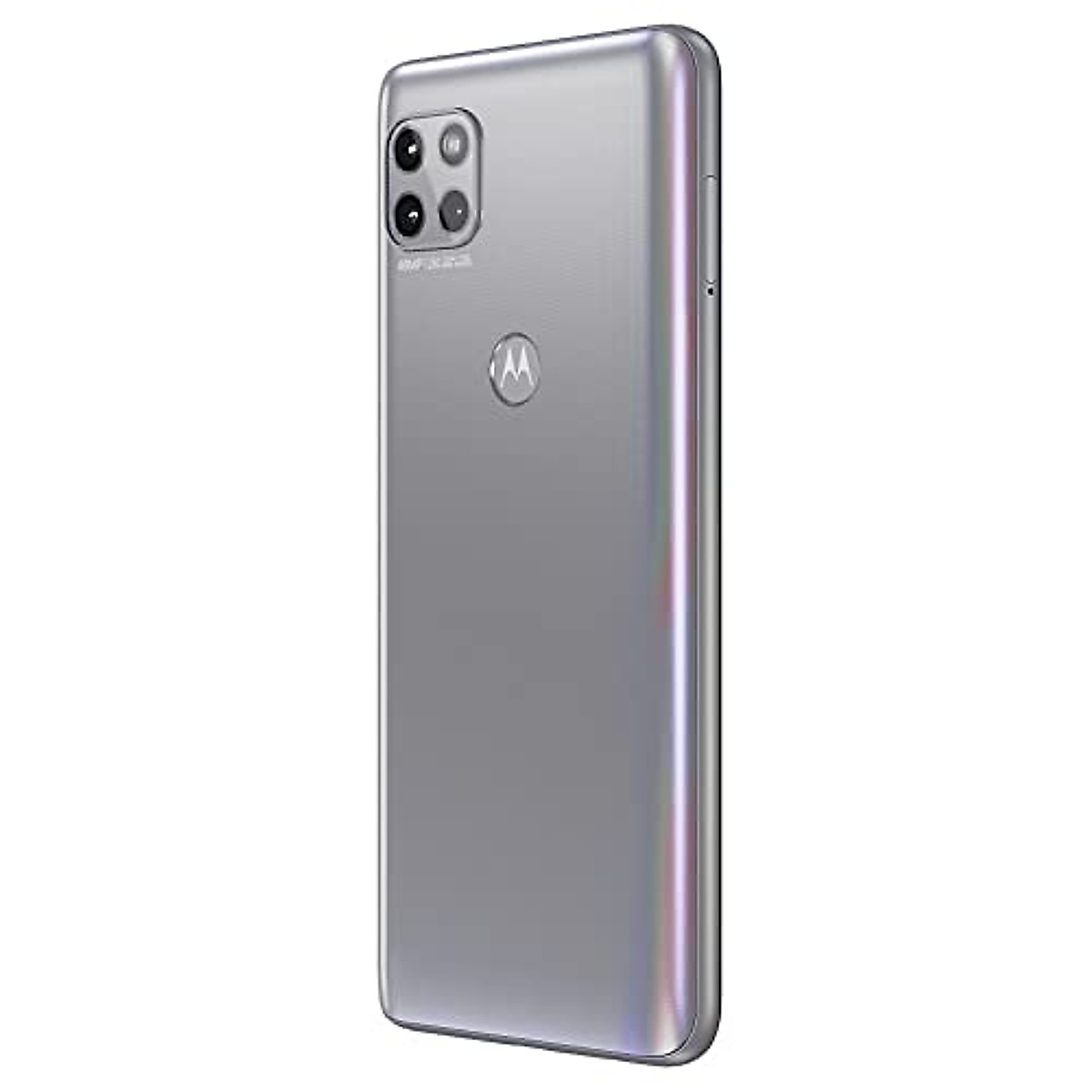 Motorola One 5G Ace | 2021 | 2-Day Battery | Unlocked | Made for US by Motorola | 6/128GB | 48MP Camera | Hazy Silver (Renewed)