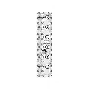 Creative Grids Quilt Ruler 1-1/2in x 6-1/2in - CGR1565
