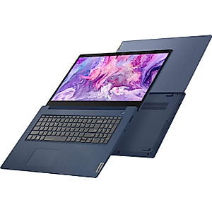 Lenovo 2023 IdeaPad 3 17.3" HD+ Laptop PC Intel 11th 2-Core i3-1115G4 36GB RAM DDR4 1TB M.2 NVMe SSD Iris Xe Graphics USB-C HDMI WiFi AX BT Webcam Card Reader Blue Windows 11 Pro w/RE Accessories