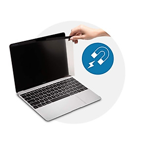 Kensington MP12 Magnetic Privacy Screen Compatible with 12" 2016/2017/2018 MacBook (K52900WW)