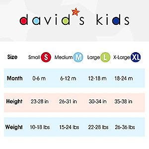 david's kids 100% Cotton Baby Sleep Sack 6-12 Months, Soft Baby Wearable Blankets with 2-Way Zipper, 2 Pack Comfy Sleeping Bags for Infant Newborn Boys Girls Neutral, Medium Size, Rainbow & Space
