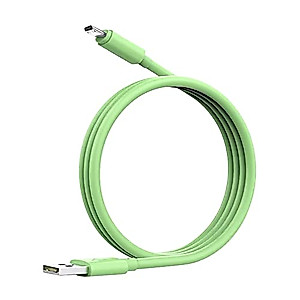 BGNTBUK Magnetic Phone Chargers 10ft 1.2m Silicone Data Cable Mobile Phone Color Fast Charging Line Liquid Soft Plastic Flash Charging Cable Type C to Type C Charging Cable Fast Charge 3ft