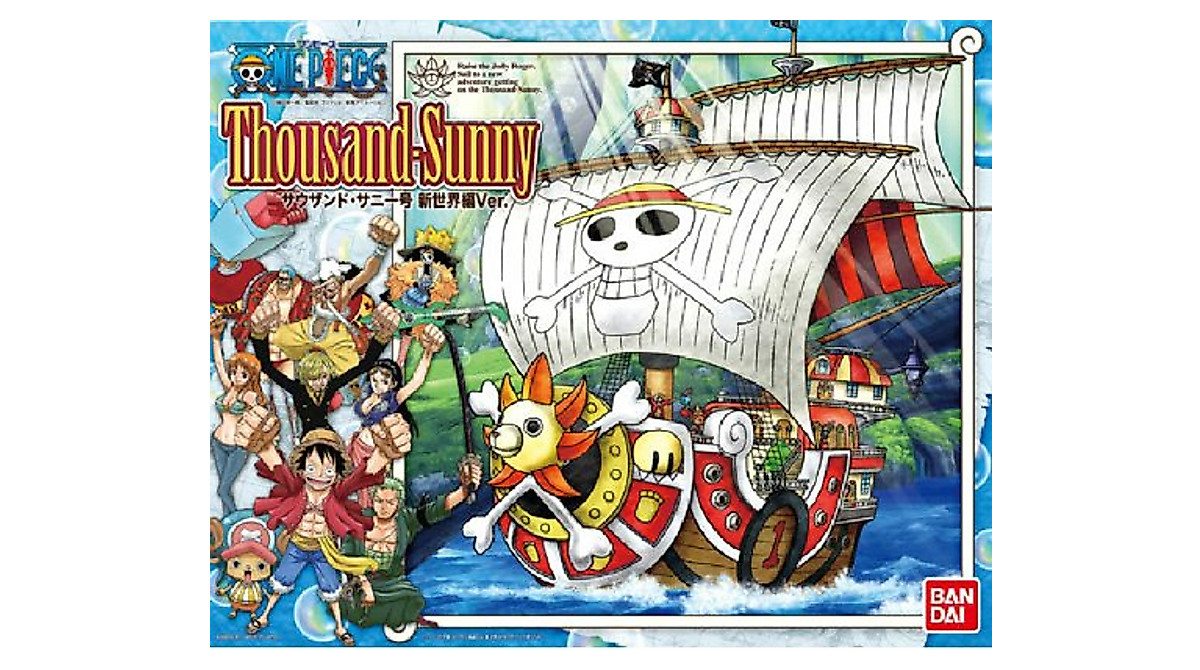 Build Bandai One Piece Thousand Sunny Model Kit New World