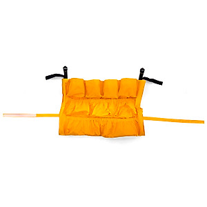 Farag Janitorial Trash Can Caddy Bag | Fits 32-48 Gallon Can | 12 Pockets | Large Round and Square Trash Cans.