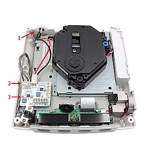 KKirafairy 12V DC Power Supply Board Console Repair Part for SEGA Dreamcast DC DreamPSU, As Picture Show, 4.7*4.3cm