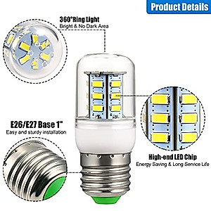 Freeboy 5304511738 LED Refrigerator Light Bulb Replacement for Frigidaire Electrolux Kenmore Refrigerator PS12364857, AP6278388, 4584444, KEI D34L Refrigerator Bulbs-3.5W White Light (3''×1.2'')