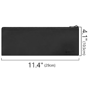 Geekria for Creators Microphone Zippered Pouch 3 Pack Compatible with Shure SM86, PGA48, PGA58, Audio-Technica ATR1100x, ATR1200x, TONOR TW-820, RODE Podcaster Travel Protective Bag (Size L)