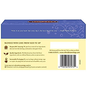 Celestial Seasonings Herbal Tea, True Blueberry, 20 Count