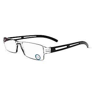 DOOViC 5 Pack Rimless Reading Glasses Blue Light Blocking Computer Readers Anti Eyestrain 2.50