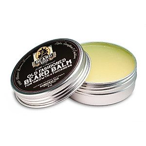 Beard and Bates | The Original Old Fashioned Beard Balm for Growth & Thickness | 19th Century Beeswax Formula, Premium Oils, Boutique, Natural Grooming Conditioner